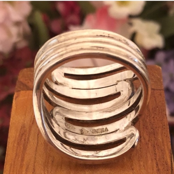 Silpada | Jewelry | Silpada Sterling Silver Modern Maze Ring | Poshmark